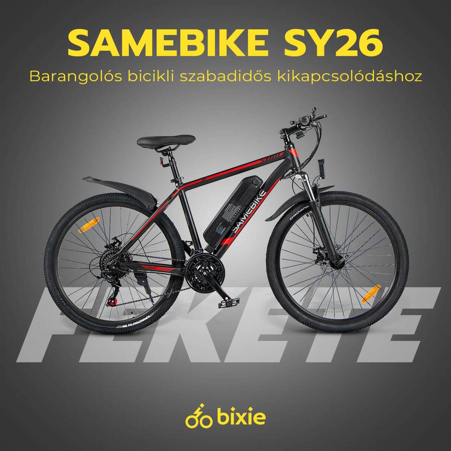 SAMEBIKE SY26 - Barangolós bicikli szabadtéri kikapcsolódáshoz | Bixie